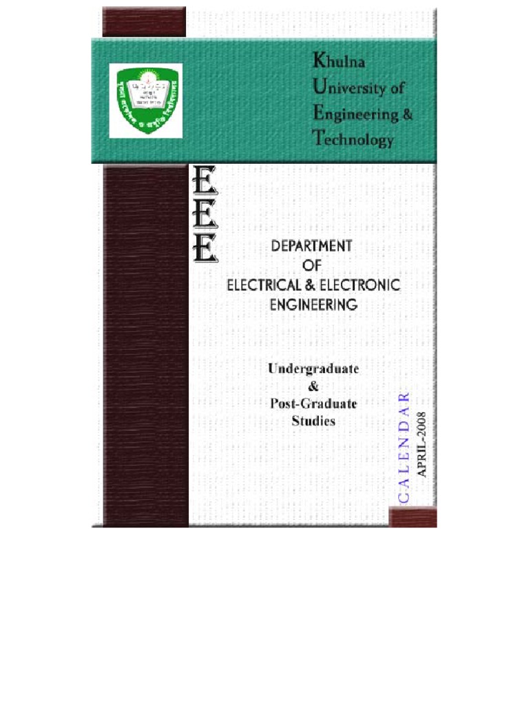 KUET EEE Syllabus | PDF | University And College Admission | Electrical ...