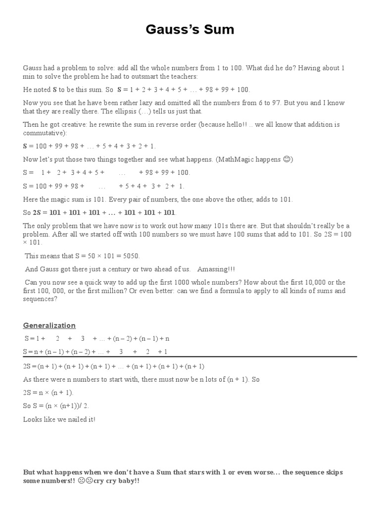 Gauss Sums | PDF | Ellipsis | Number Theory