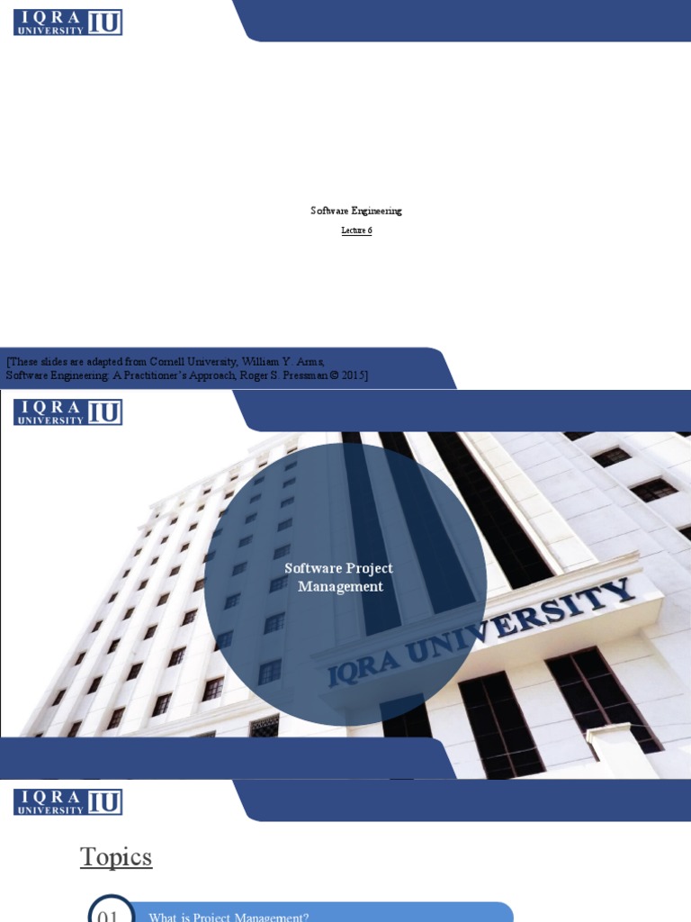 Lecture 6 | PDF | Project Management | Business