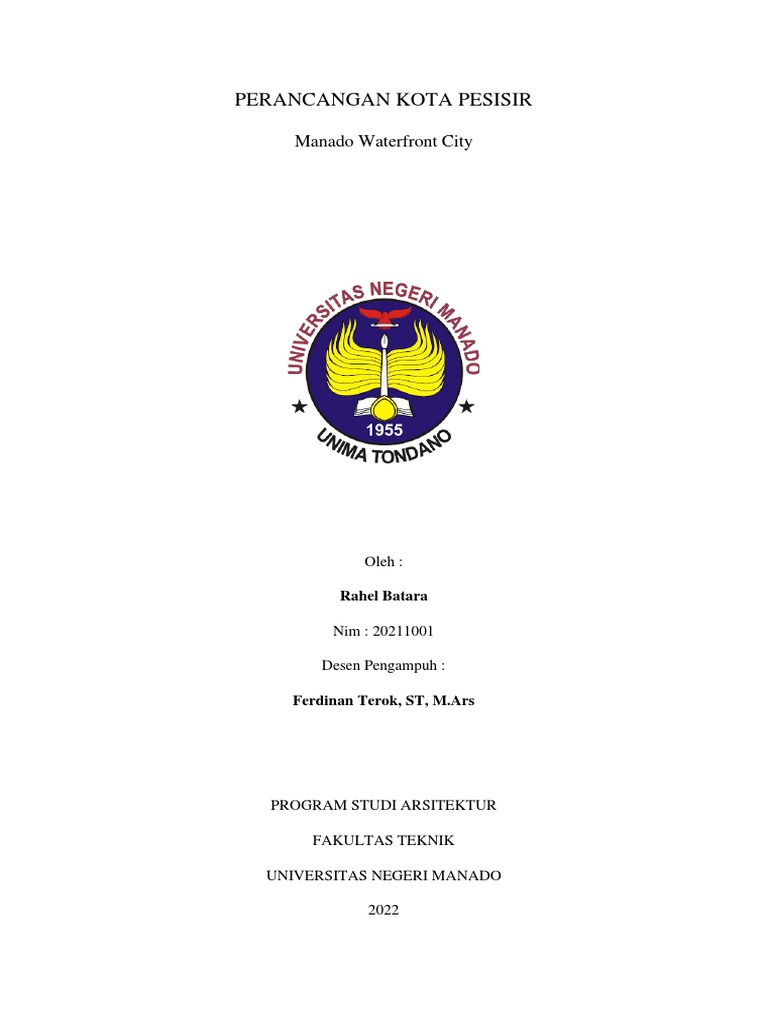 Reklamasi Waterfront City Manado | PDF