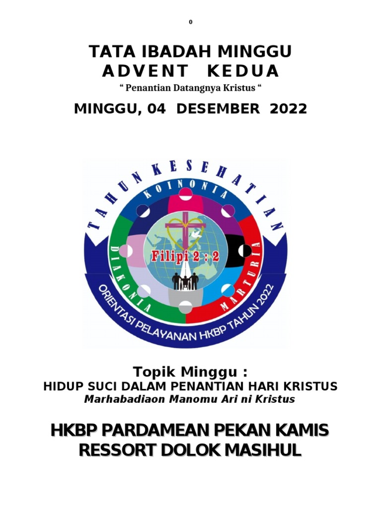 WartaAcara MingKel 4 Des 22 | PDF