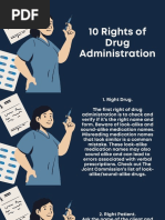 10 Rights and 3 Checks of Medication | PDF | Pharmacology | Medicine