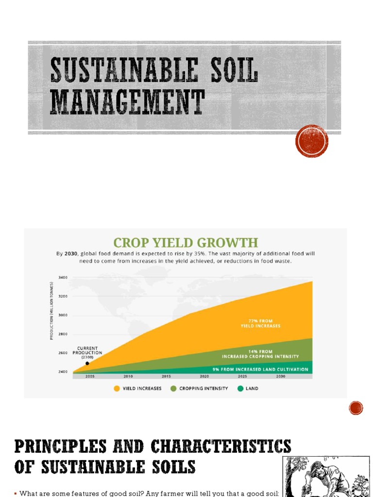 Sustainable Soil Management | PDF