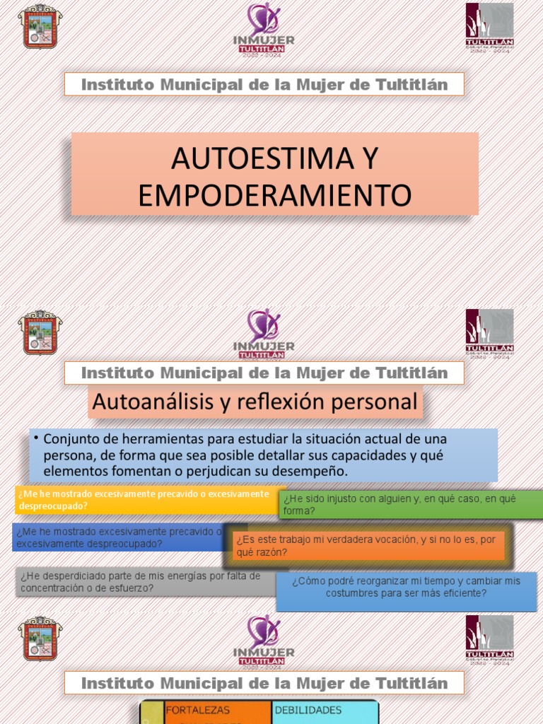 Autoestima y Empoderamiento | PDF | Autoestima | Cognición