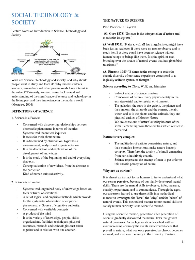 STS Reviewer | Download Free PDF | Scientific Method | Science