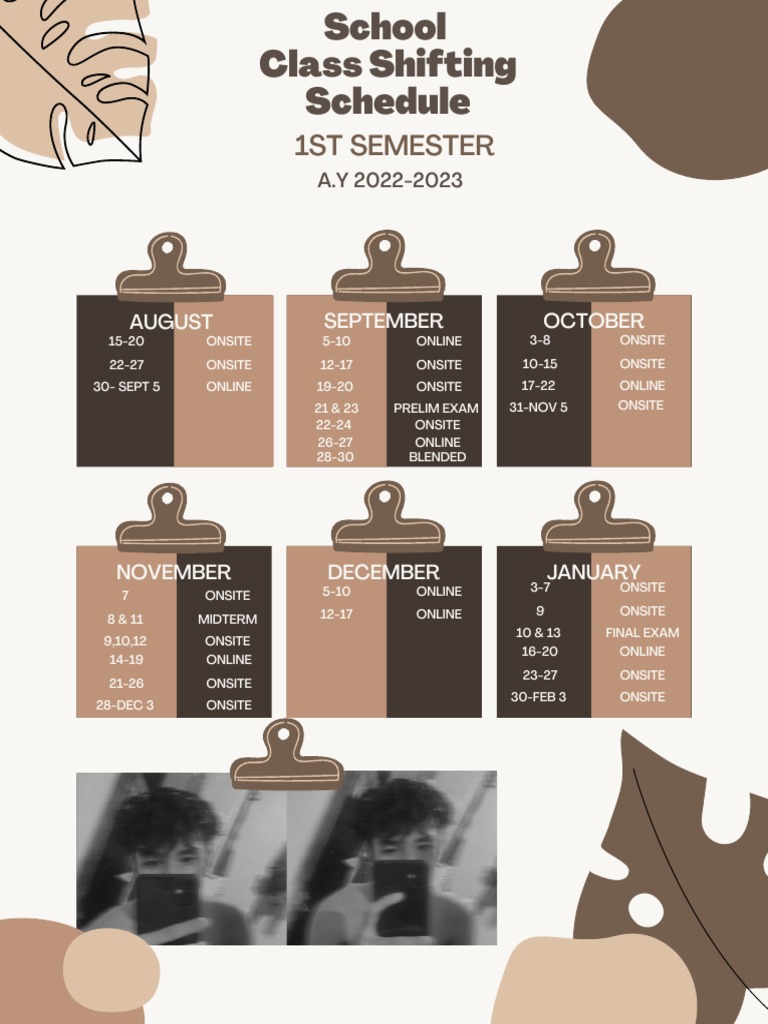 School Class Shifting Schedule | PDF