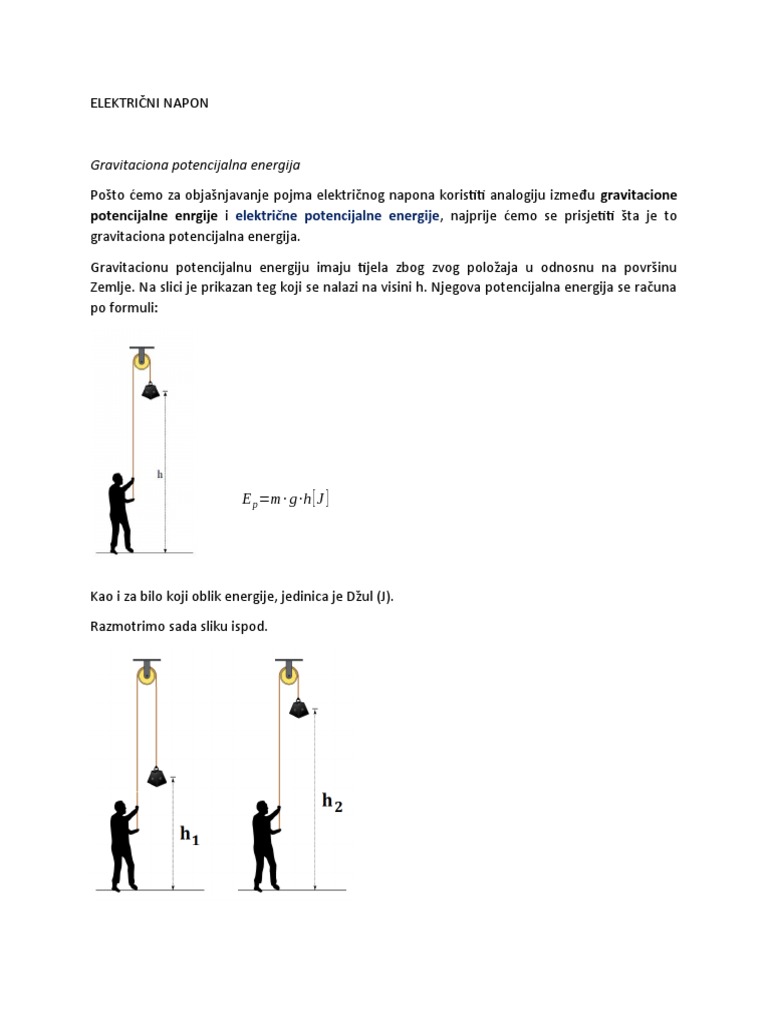 Električni Napon | PDF