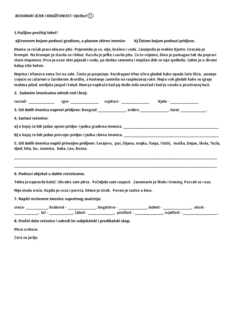 Objekat - Vježba | PDF