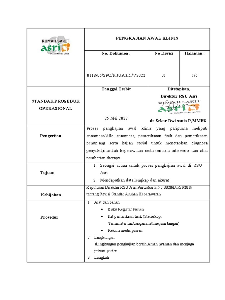 KES - PG01.007.01.Melaksanakan Pengkajian Keperawatan Dan Kesehatan Yang Sistematis | PDF