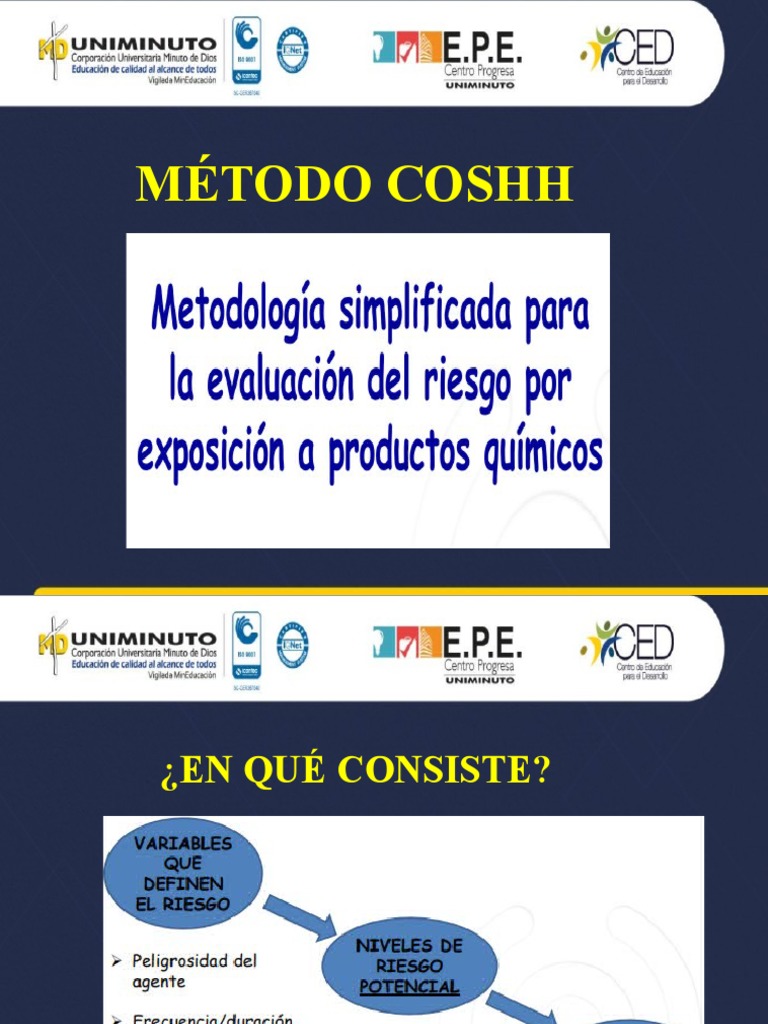 Metodo Coshh | PDF