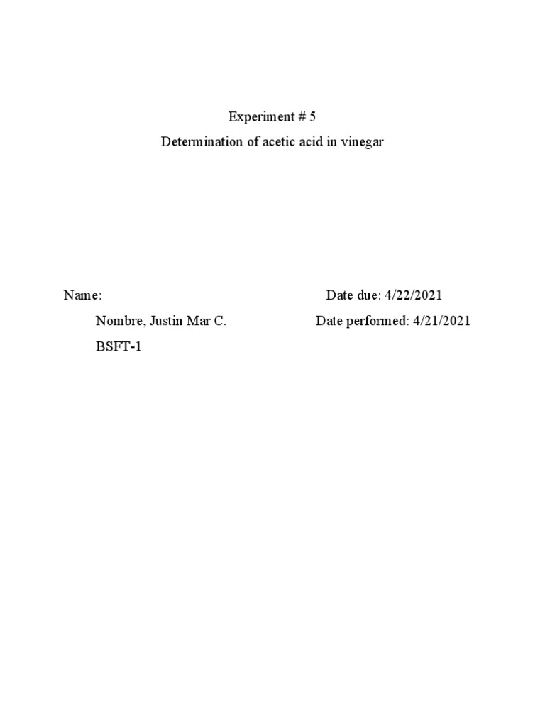 Schematic diagram of preparation of standard solution | PDF | Sodium ...