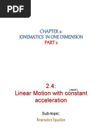 Numericals On Equations of Motion | PDF | Acceleration | Velocity