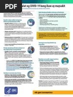 Filipino Tagalog Fact Sheet What Is Influenza | PDF