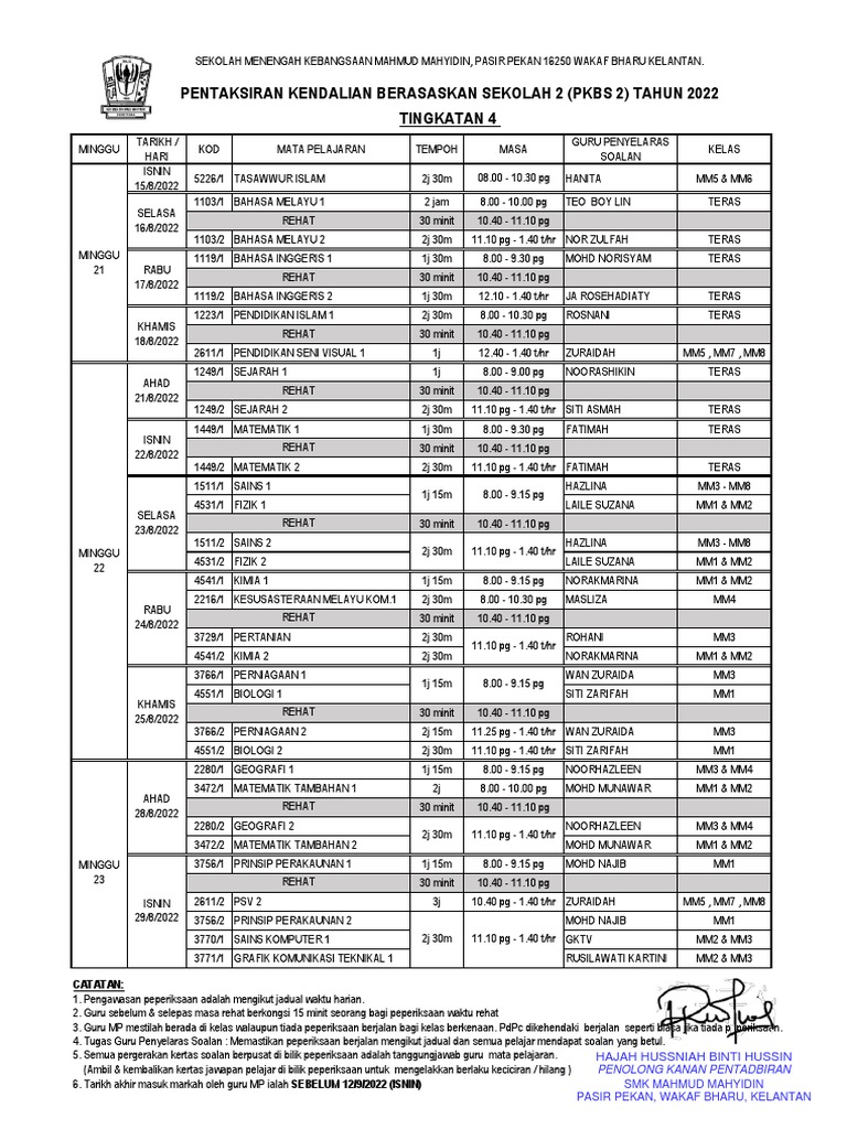 JW PKBS2 Tingkatan 4 | PDF