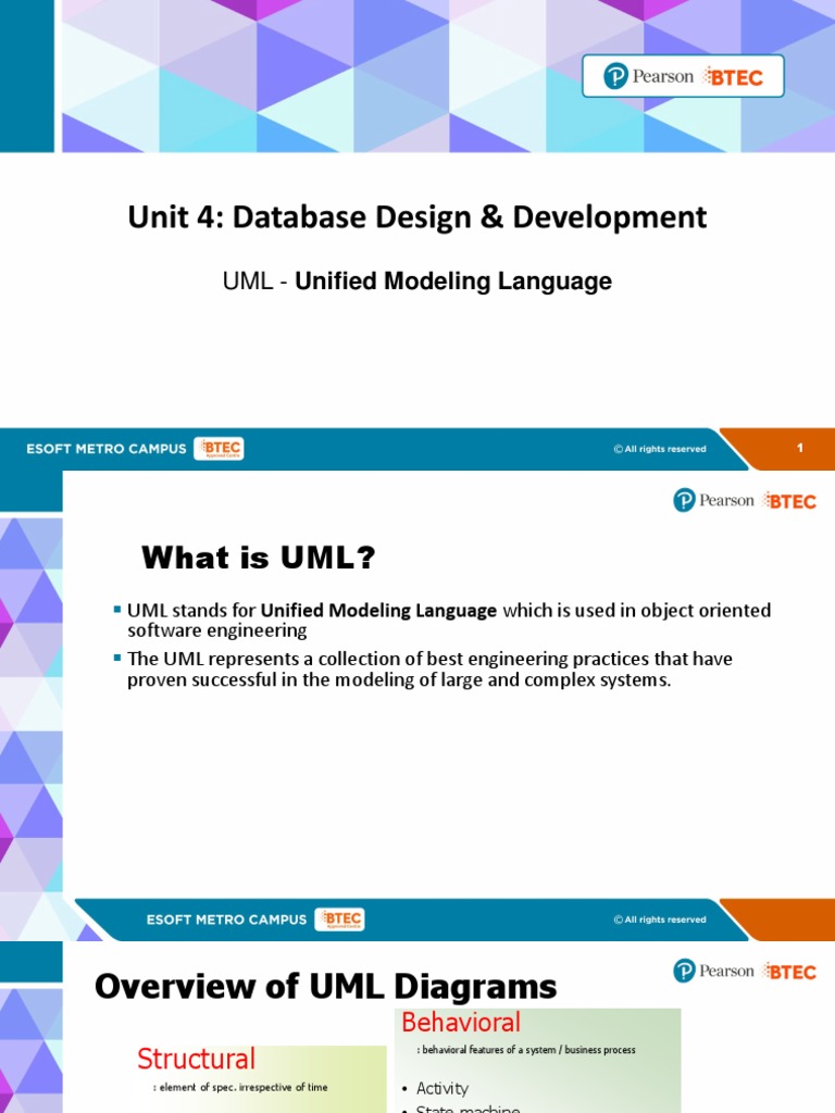 Week 12 - UML - Part1 | PDF