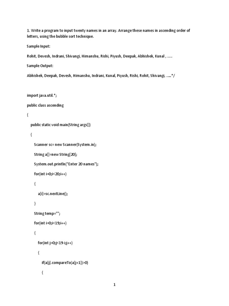QB Array Program Answers | PDF | Integer (Computer Science ... QB Array Program Answers | PDF | Integer (Computer Science ...
