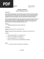 EXERCISE 15 Botany Lab | PDF | Plant Stem | Botany
