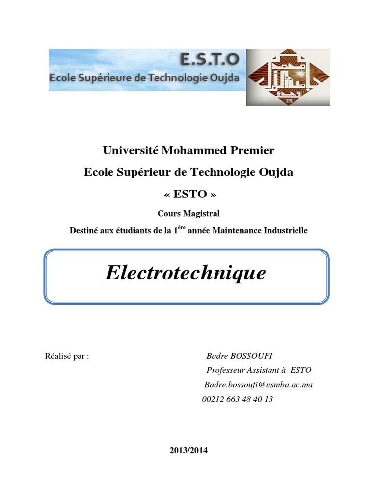 Introduction à l'électrotechnique | PDF | Puissance (physique ...