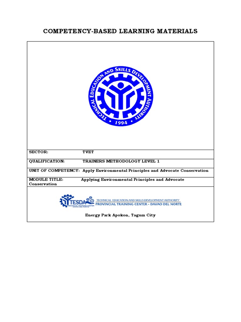 UC3 Apply Environmental Principles and Advocate Conservation 2022 | PDF | Building Code | Hazards