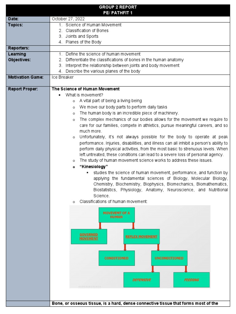 Science of Human Movement | PDF | Skeleton | Bone