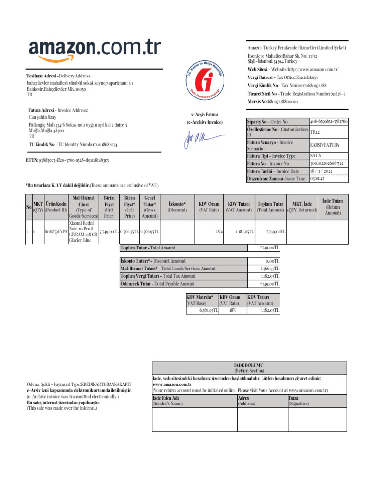 Invoice | PDF