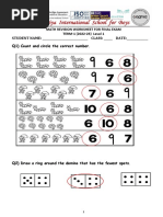 Drawing Exam for 1st Graders | PDF