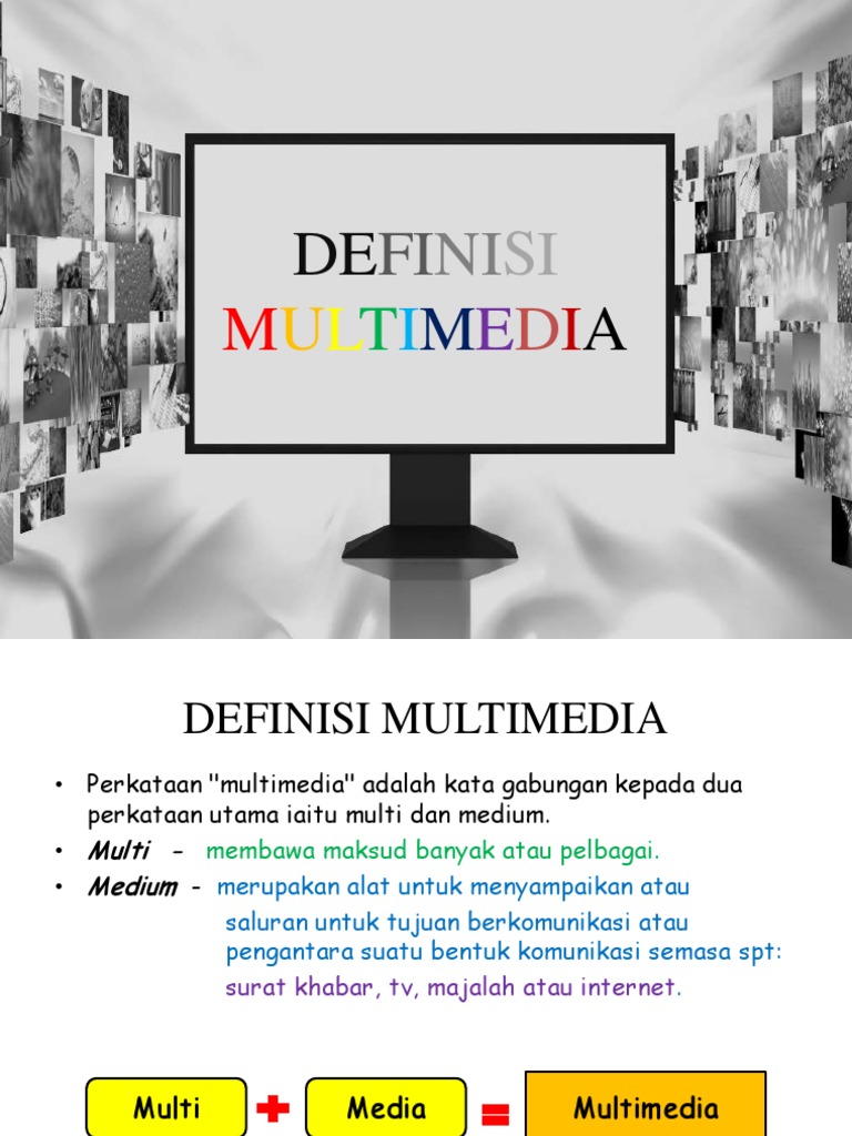 Definisi Multimedia | PDF