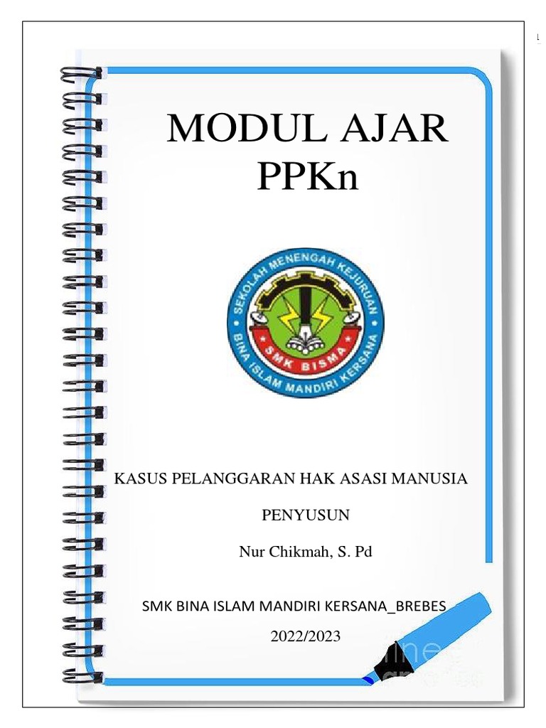 Modul Ajar PPKN Kelas XI SMK | PDF