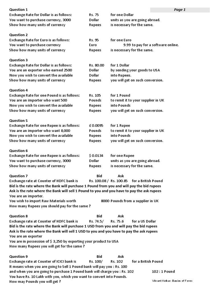 Converting 9.99 Dollars to Rupees | PDF | Exchange Rate | Japanese Yen