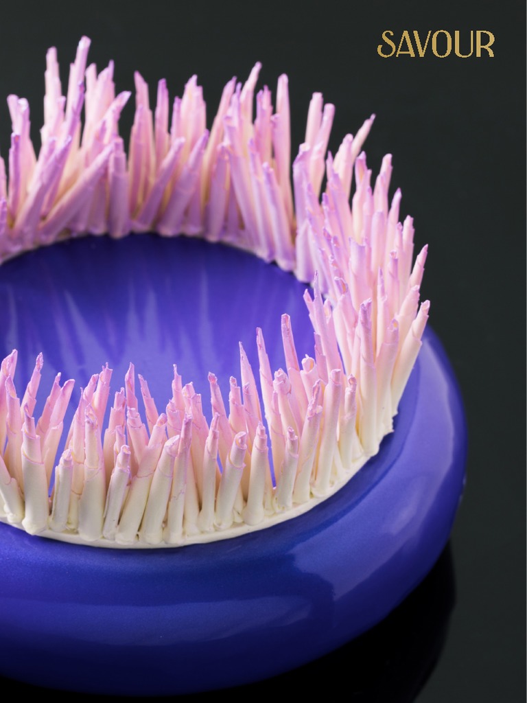 Blueberry Quark Entremet Savour Online Classes | PDF | Food And Drink ...