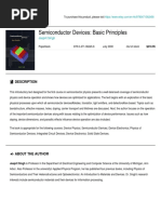 Semiconductor Devices Basic Principles - Jasprit Singh | PDF | Semiconductors And Active ...