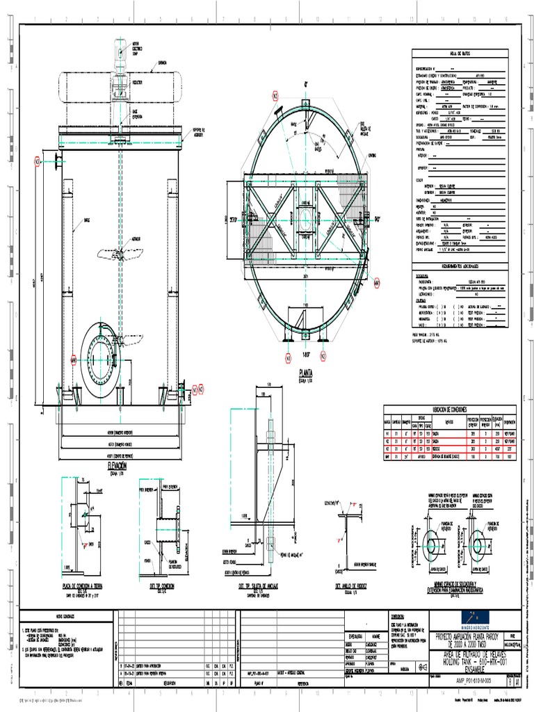 Planos Tanque | PDF