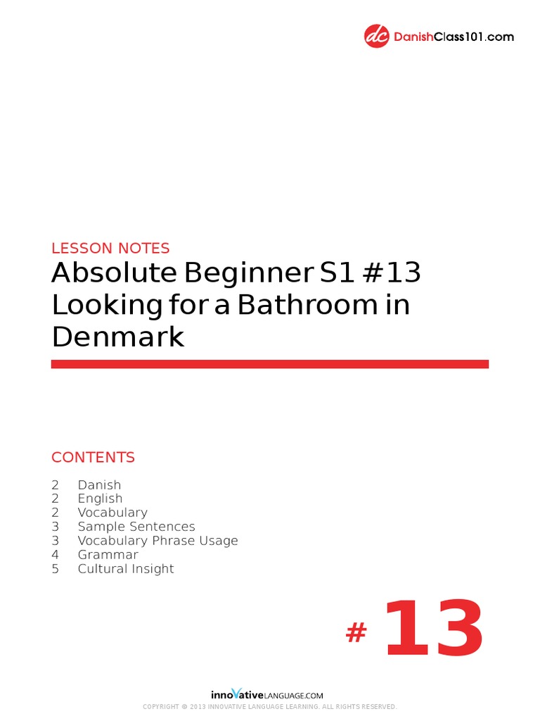 A1 Lessons 13 | PDF | English Language | Noun