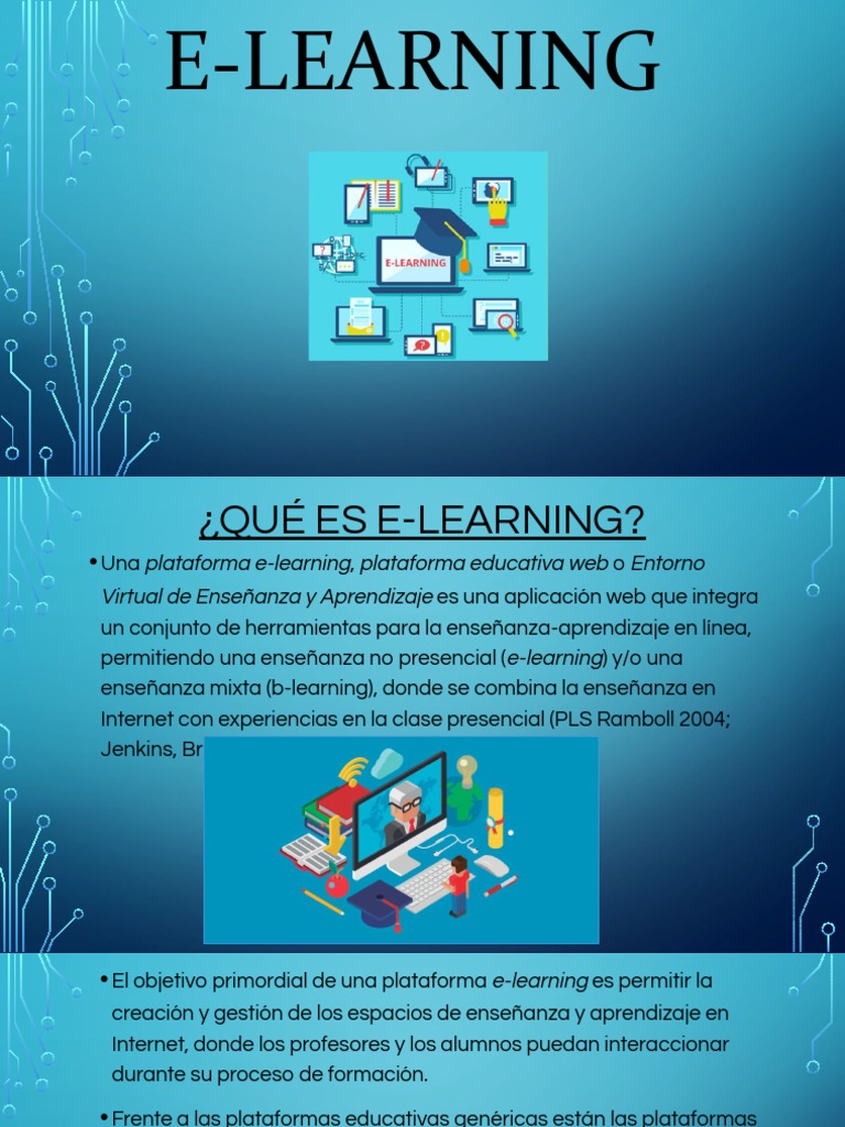 Plataformas E-Learning: Blackboard y Moodle | PDF | Moodle | Método de enseñanza