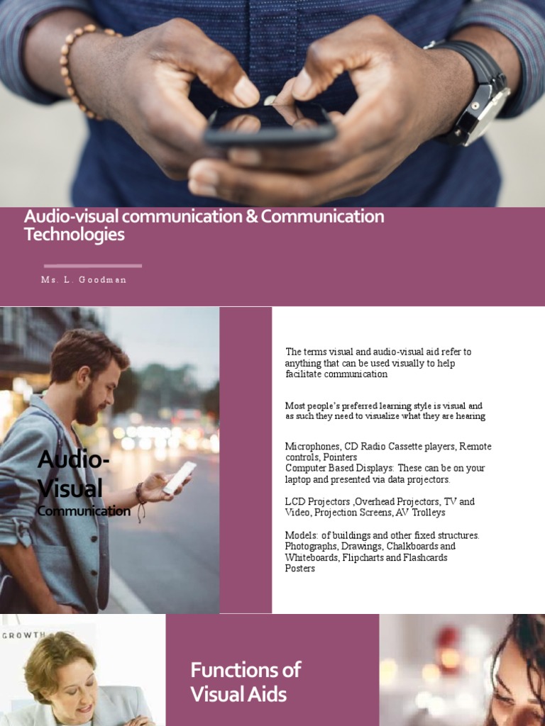 Audio-Visual Communication & Communication Technologies | PDF | Mass Media | Internet