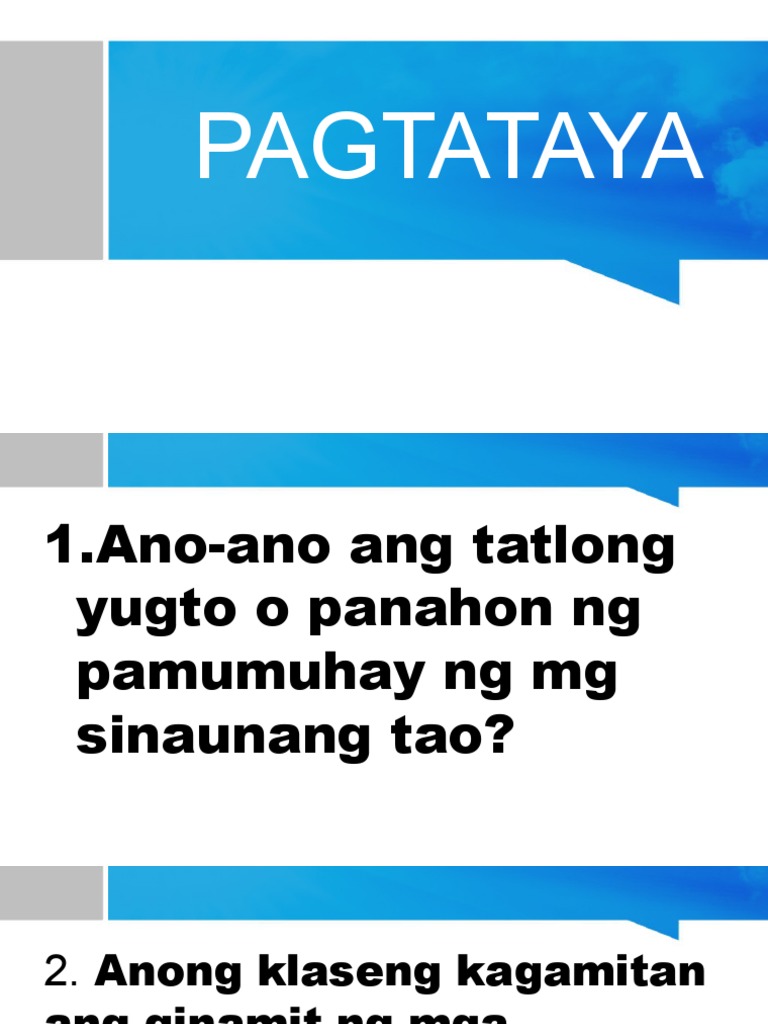 PAGTATAYA | PDF