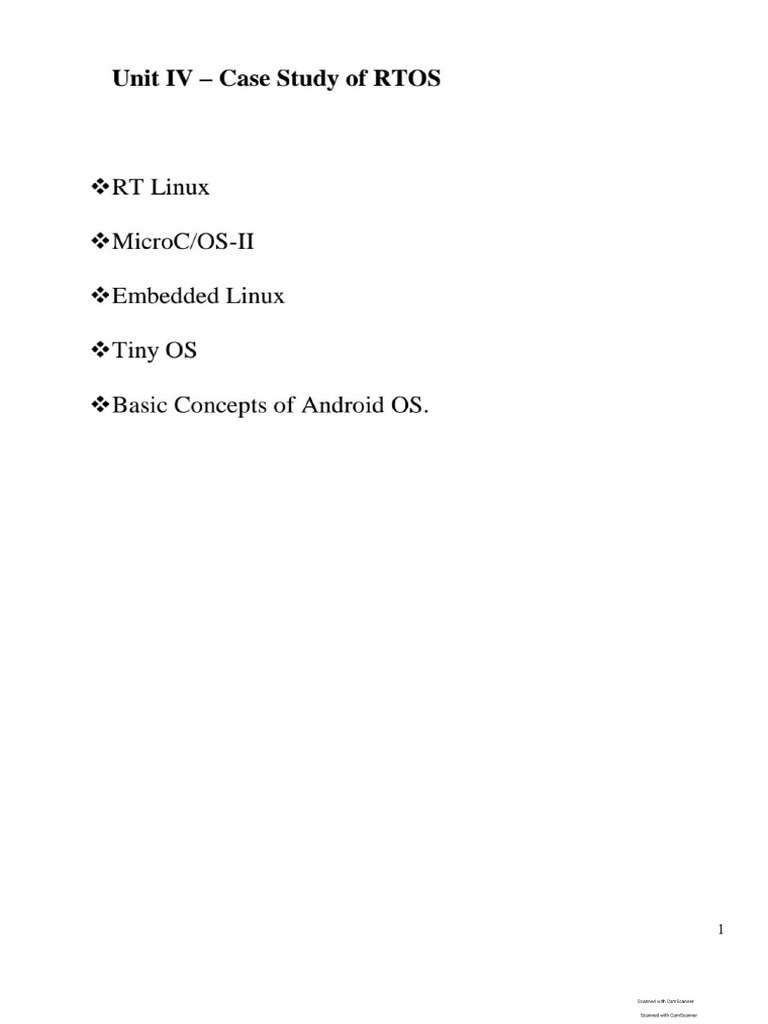 ERTOS Chapter 4 | PDF