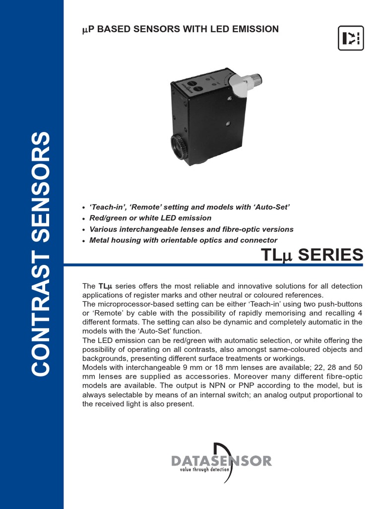 Μµ Series: Μµp Based Sensors With Led Emission | Download Free PDF | Optical Fiber | Light ...