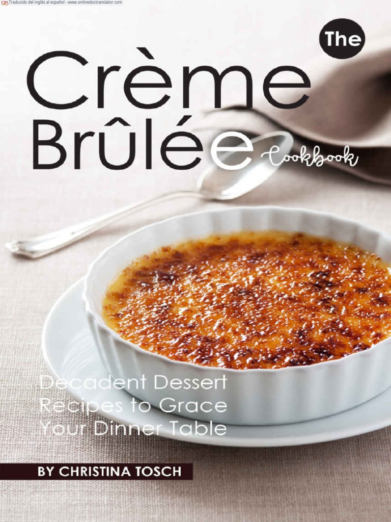 El Libro de La Creme Brulee | PDF | Postres | Crema