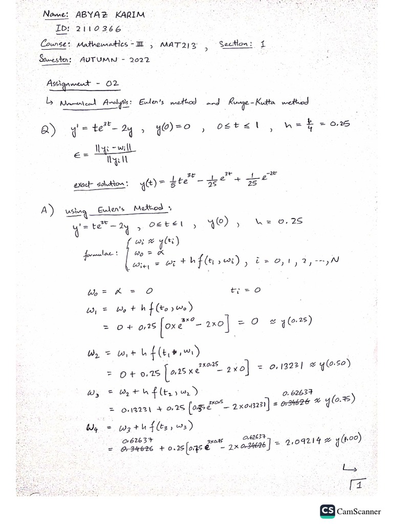 MAT213 Assignment 02 ID2110366-merged | PDF