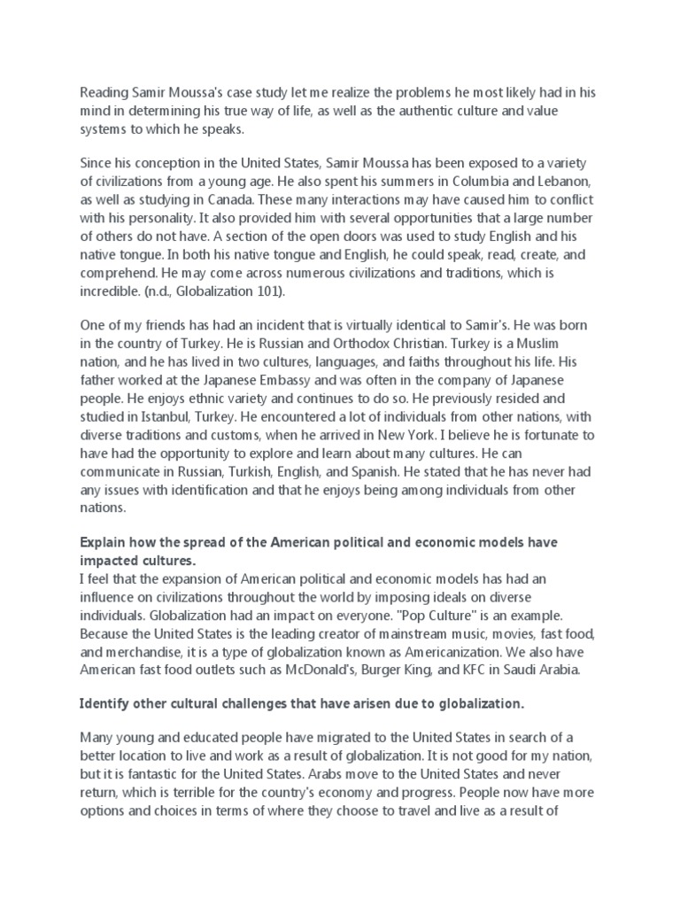 D06 Reading Samir Moussa | PDF | Fast Food Restaurants | Turkey