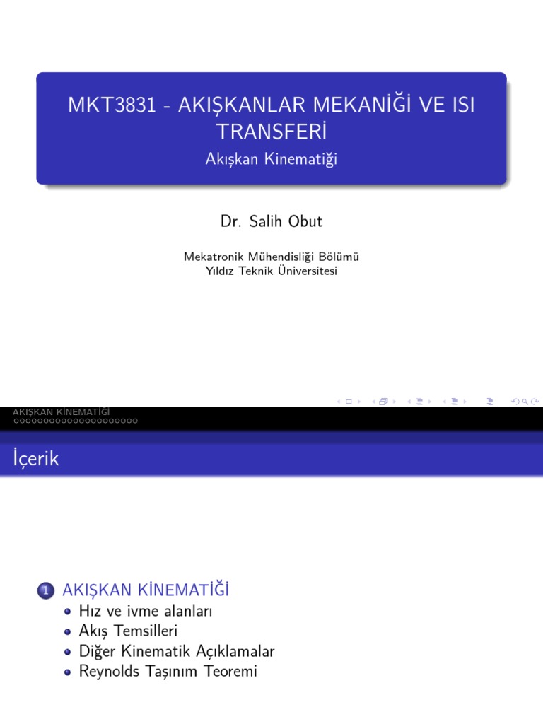 Hafta 03 04 Akiskan - Kinematigi - TR | PDF