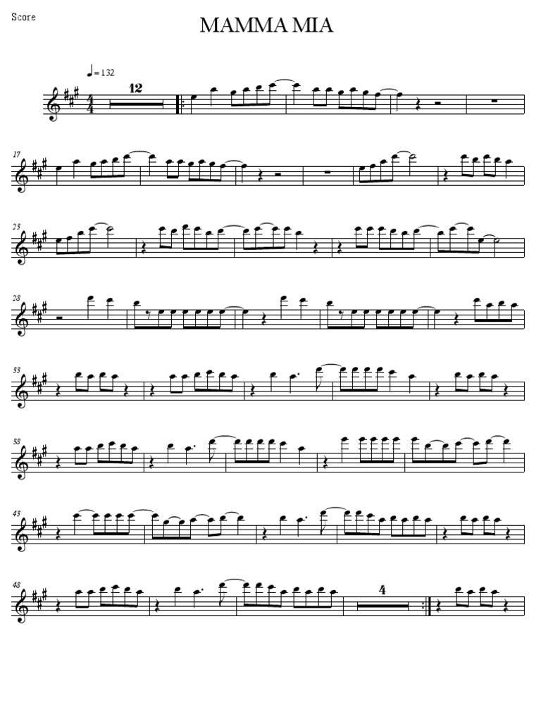 Mamma Mia | PDF