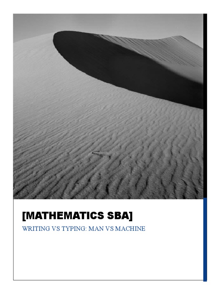 Mathematics Sba | PDF