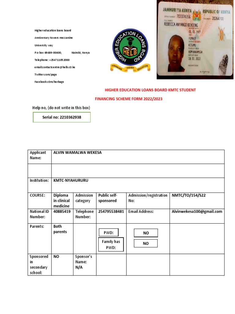 Higher Education Loans Board | PDF