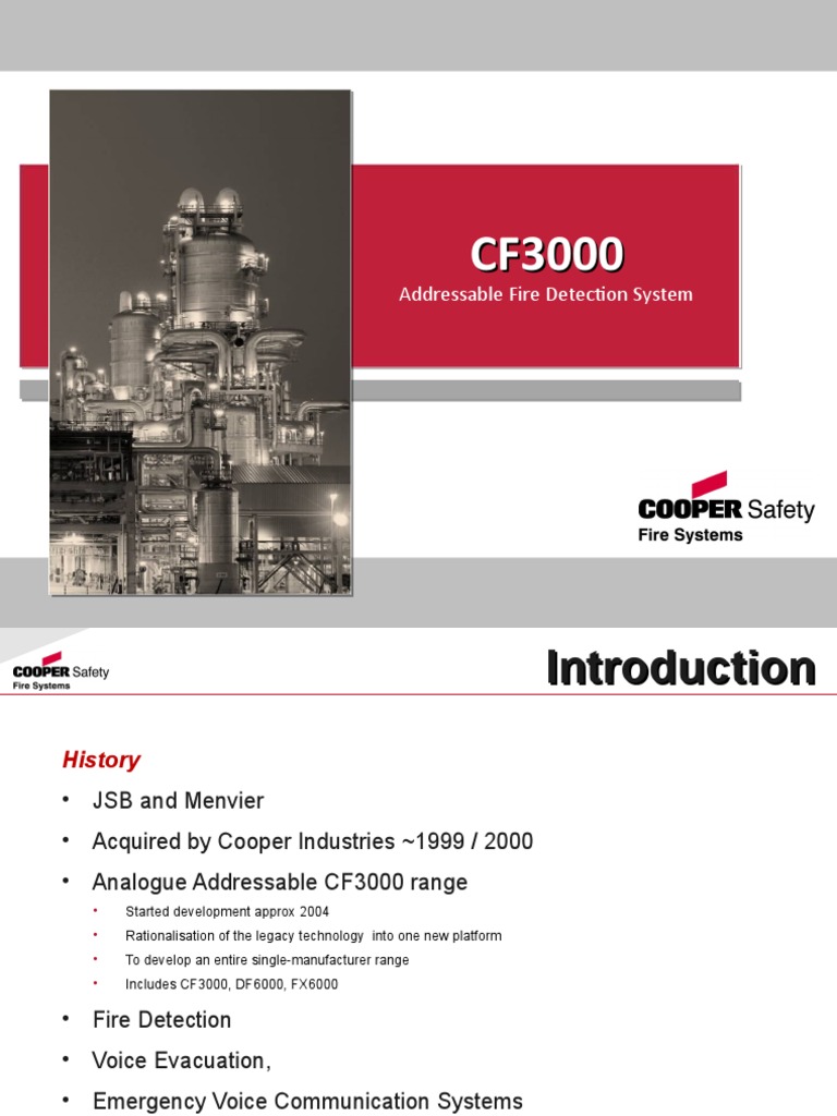 Cooper Cf3000 System | PDF | Computer Network | Relay