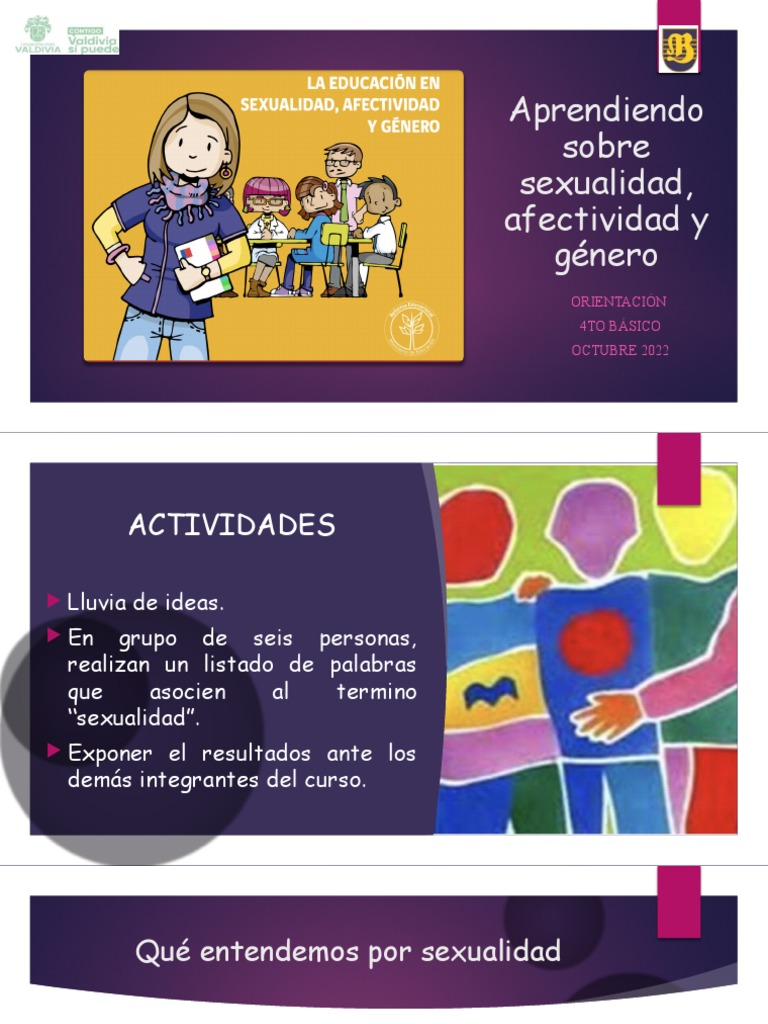 Aprendiendo Sobre Sexualidad, Afectividad y Genero | PDF | La sexualidad humana | Las emociones