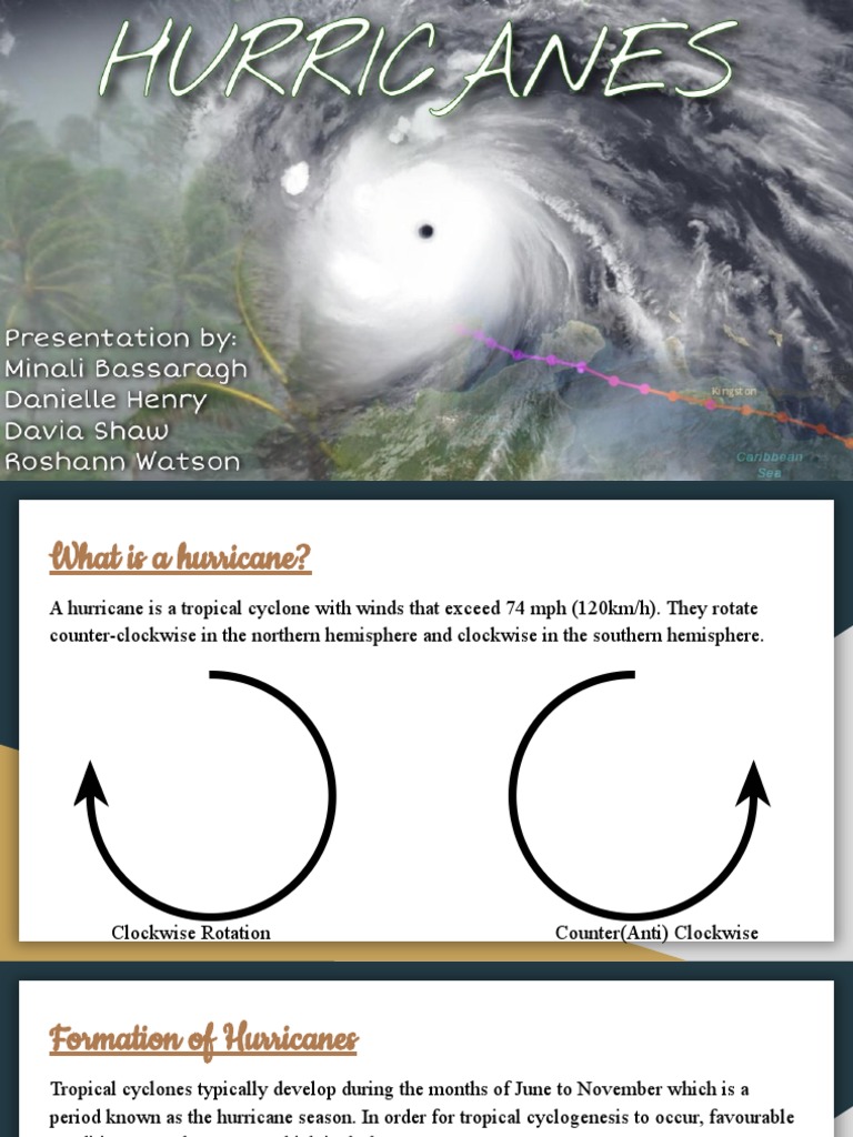 Understanding Hurricanes in the Caribbean | PDF | Tropical Cyclones ...