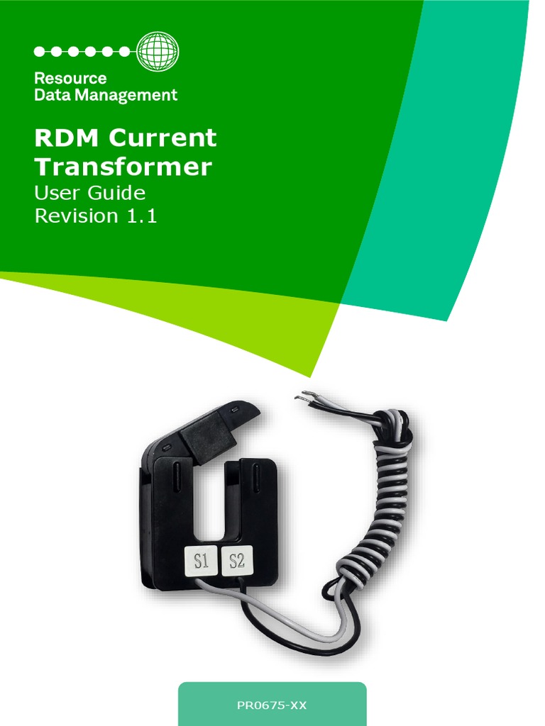 Current Transformer pr0675 | PDF | Transformer | Electric Power