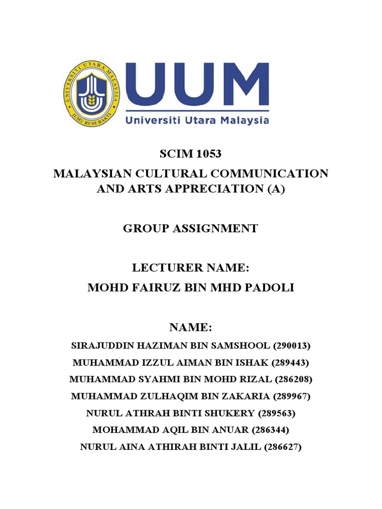 Assg Group M.C Baba Nyonya | PDF